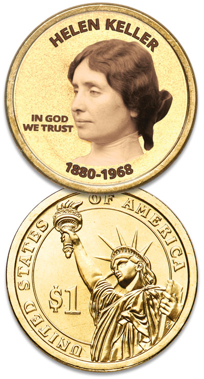 Celebrating Prominent Woman Helen Keller | Littleton Coin Blog