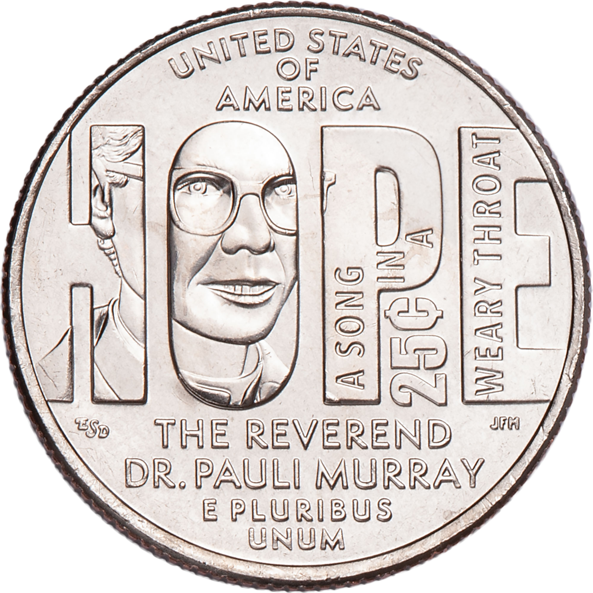 Meet Pioneering Lawyer, Poet & Priest Pauli Murray | Littleton Coin Blog